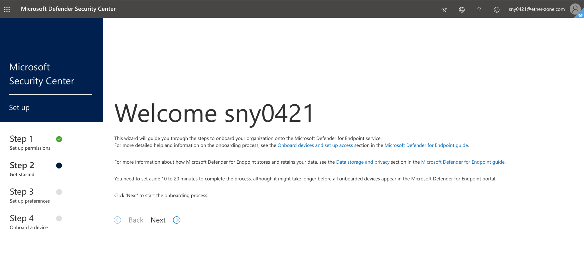 Microsoft Defender セキュリティセンターをセットアップ！ | Ether-Zone