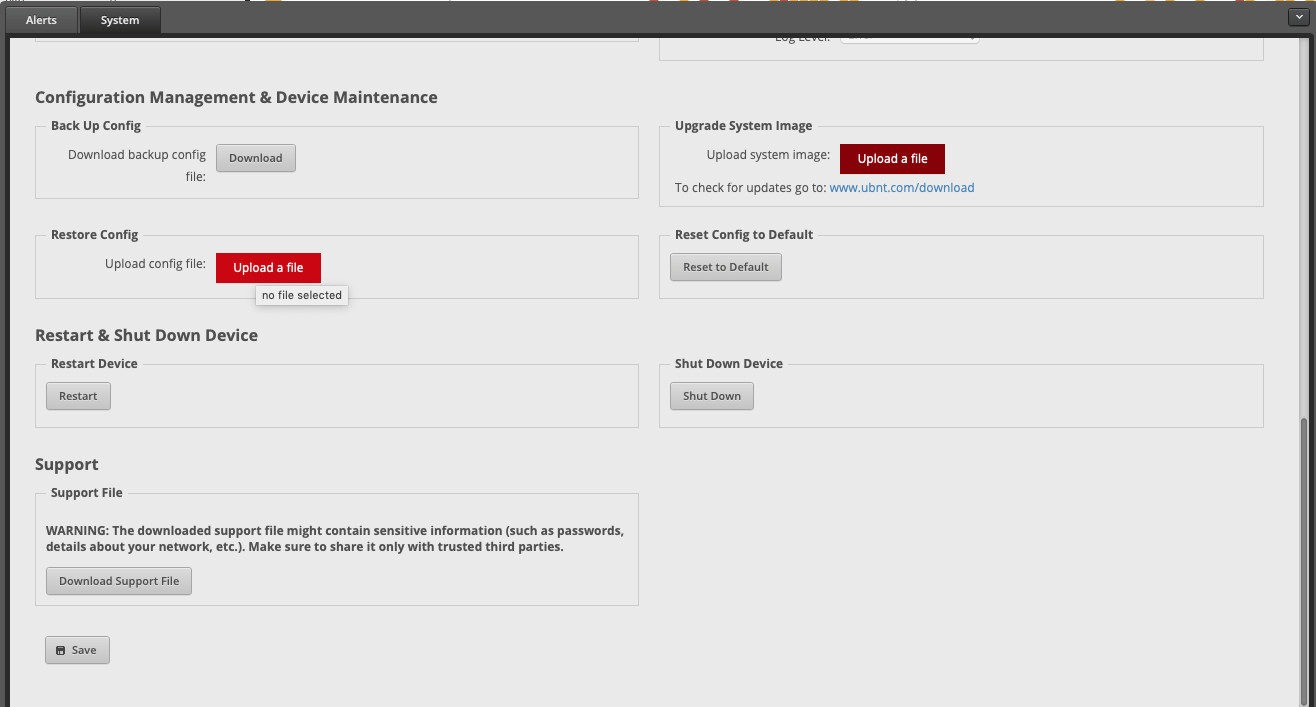 EdgeRouter-X のファームウェアアップデートをする | Ether-Zone